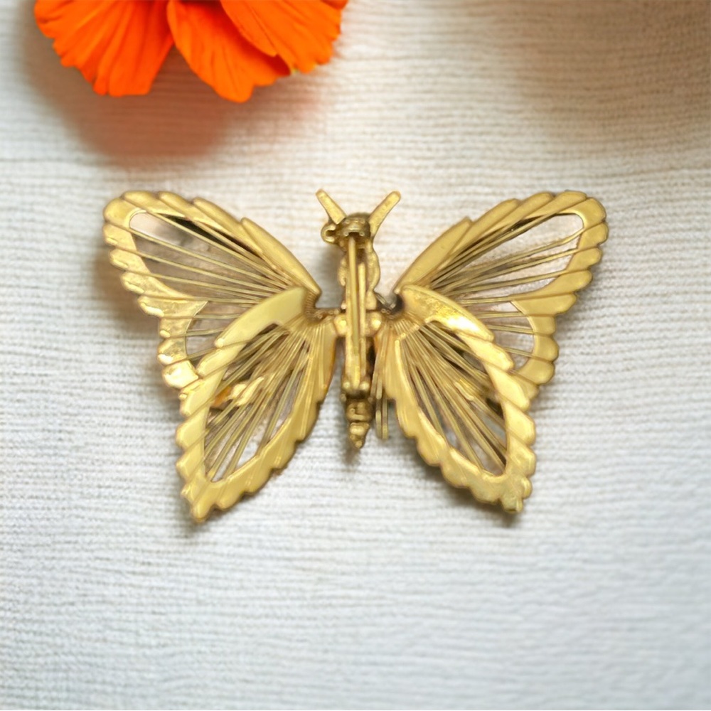 Monet Butterfly Brooch - Gem
